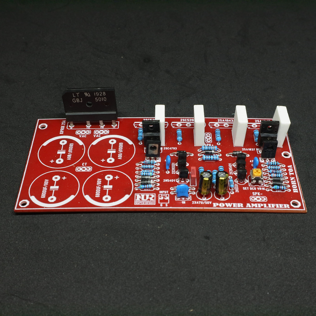 Jual Driver Ampli Toa versi Baru fitur PCB PSU Elco dan dioda | Shopee ...