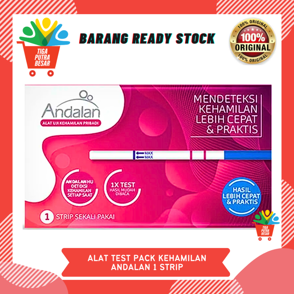 Jual ALAT TES KEHAMILAN ANDALAN STRIP / TEST PACK HCG / TESPEK HAMIL ...