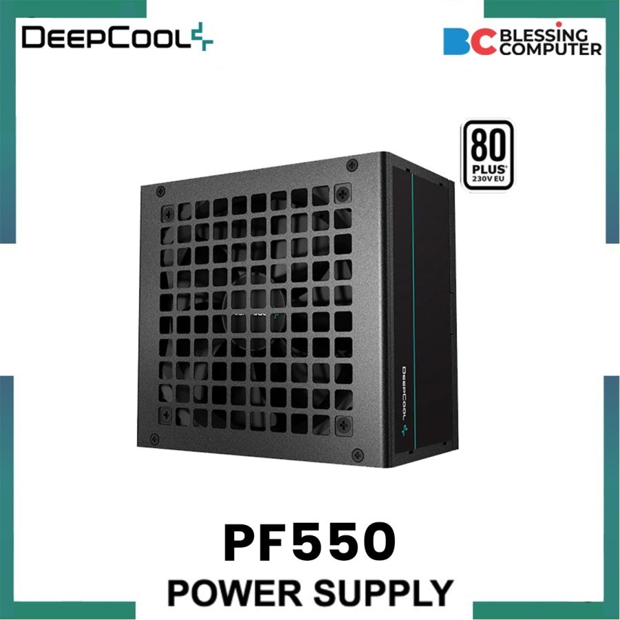 Jual Power Supply 550 Watt DEEPCOOL PF550 ATX 550W 80+ Standar White ...