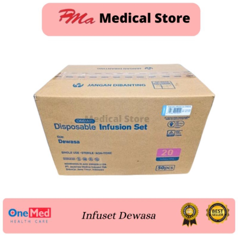 Jual Infuset Dewasa Onemed Harga/Box | Shopee Indonesia