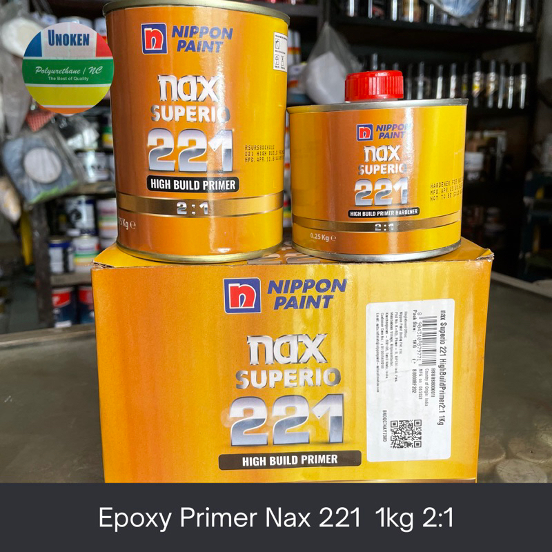 Jual Cat Epoxy Primer Nax Superio 221 1Kg | Shopee Indonesia