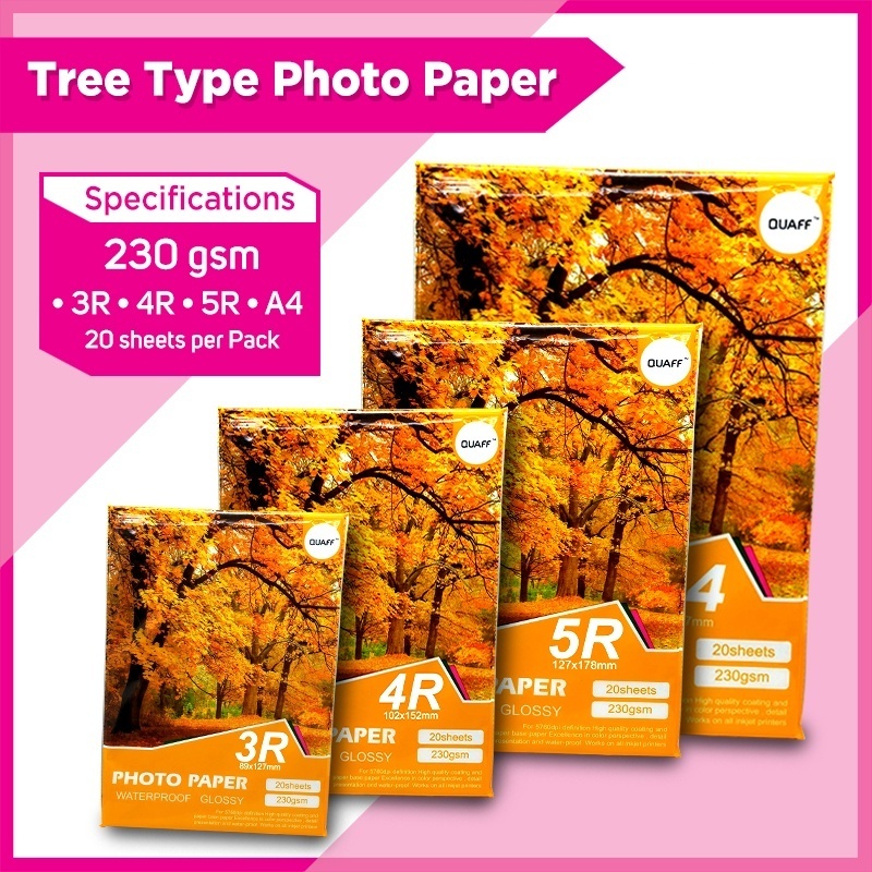 Jual Kertas Foto Glossy Anti Air Laminasi Photo Paper Waterproof Glossy ...