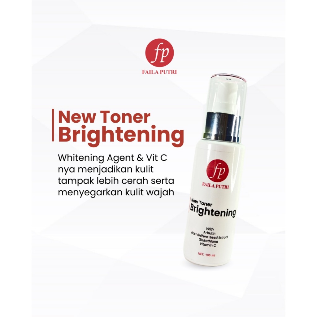 Jual NEW TONER BRIGHTENING FAILA PUTRI 100ML | Shopee Indonesia