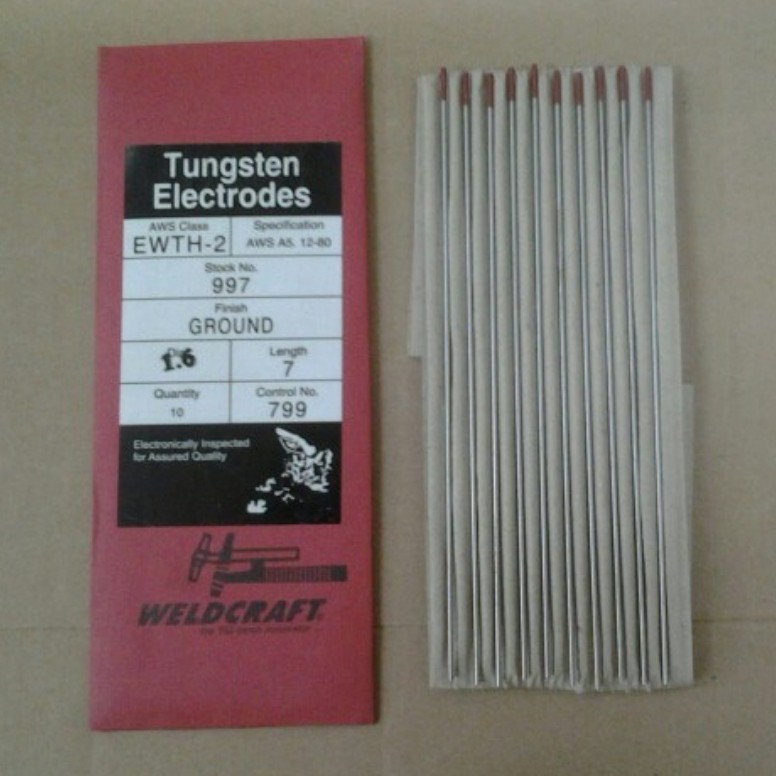 Jual Tungsten Electrodes 1,6mm Jarum Las Argon 1.6 mm | Shopee Indonesia