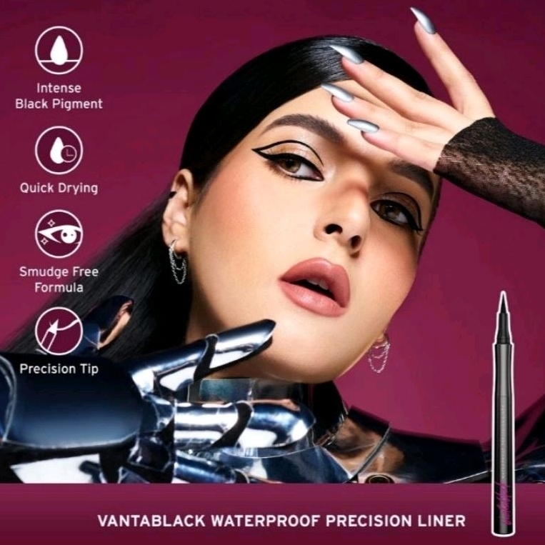 Jual MOP BEAUTY MOTHER OF PEARL VANTABLACK EYELINER | Shopee Indonesia