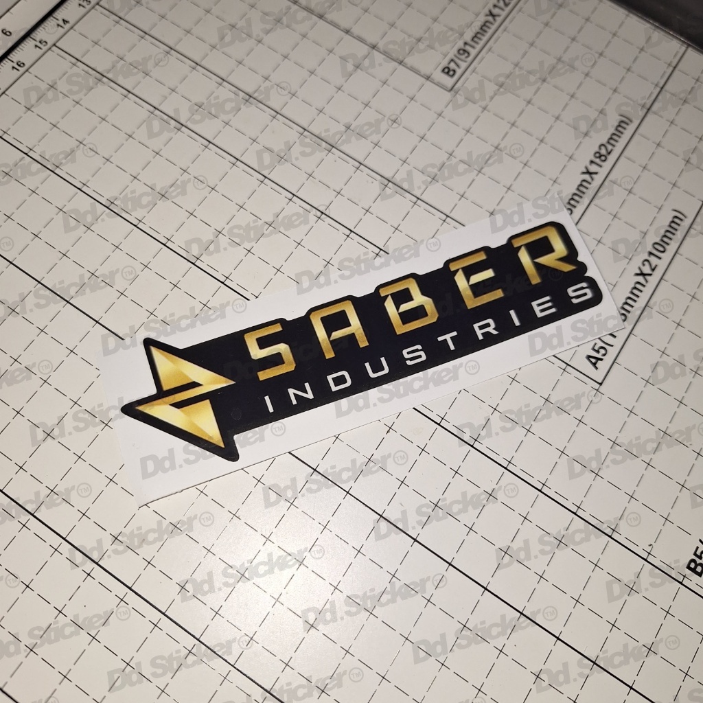 Jual STICKER SABER LOGO (vinyl hologram) | Shopee Indonesia