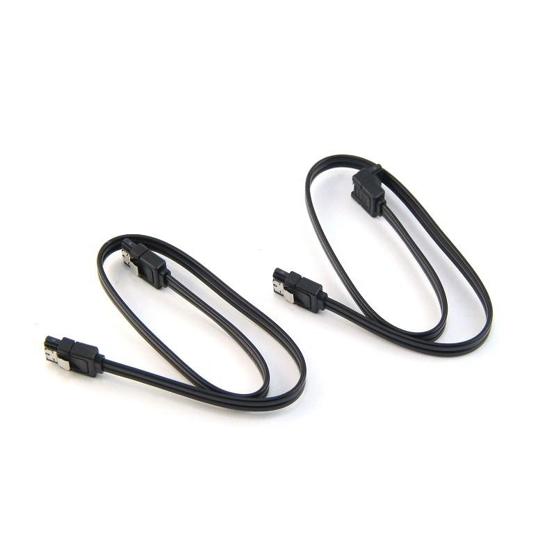 Jual Kabel Sata Data 3 III Klip Besi 90 Degree Derajat 6gpbs siku 6 gpb ...