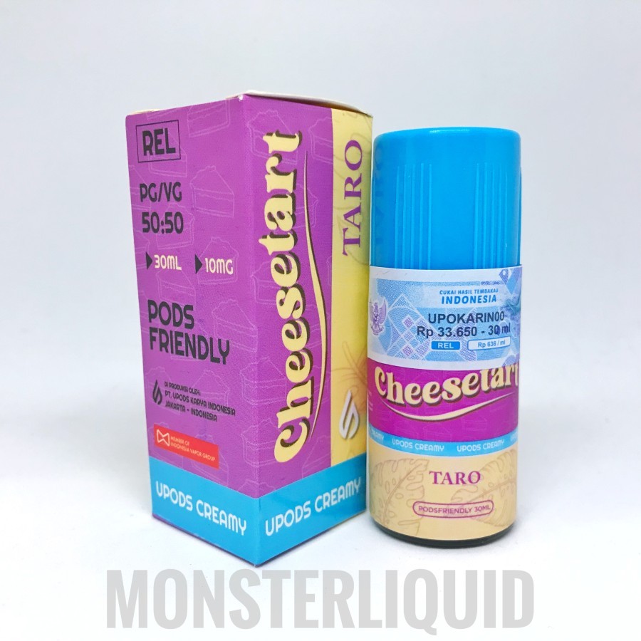 Jual PODS FRIENDLY UPODS CREAMY CHEESETART TARO 10MG 30ML | Shopee ...