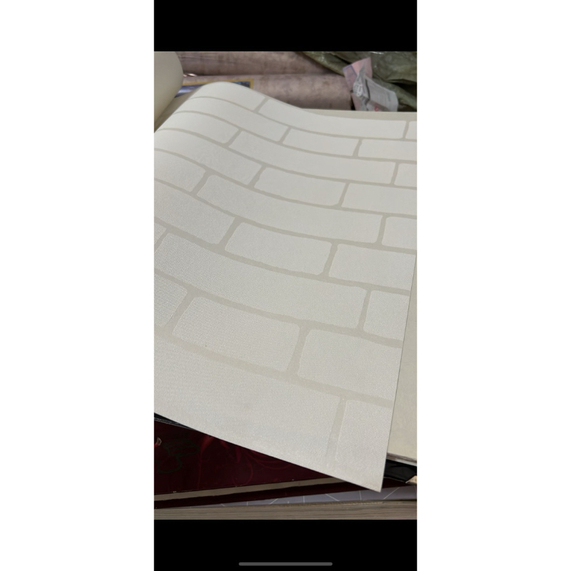 Jual Wallpaper Dinding Motif Batu Bata Putih Tekstur | Shopee Indonesia