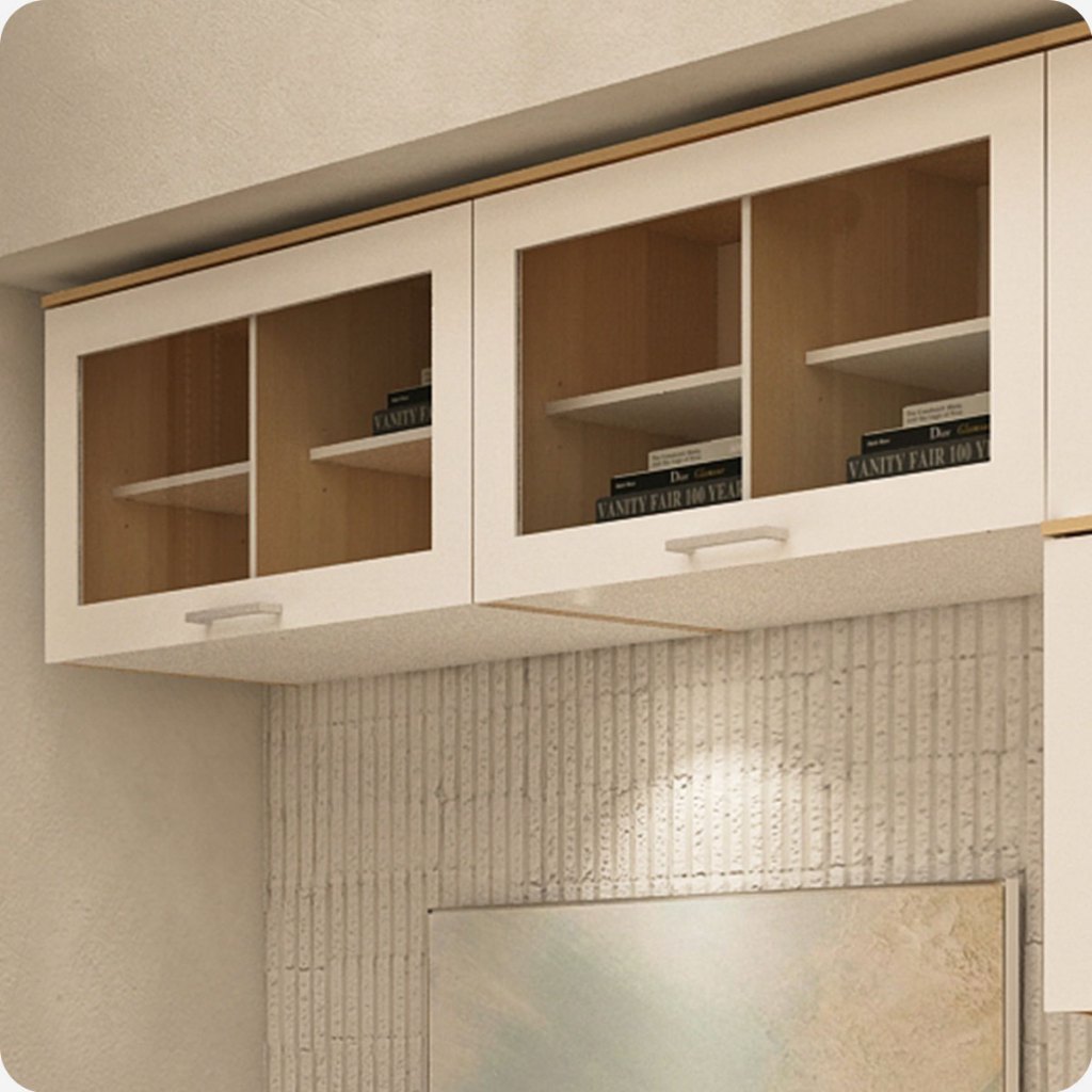Jual Rak Gantung Dapur / Kitchen Set Atas 2 Pintu dengan Flip Pira ...