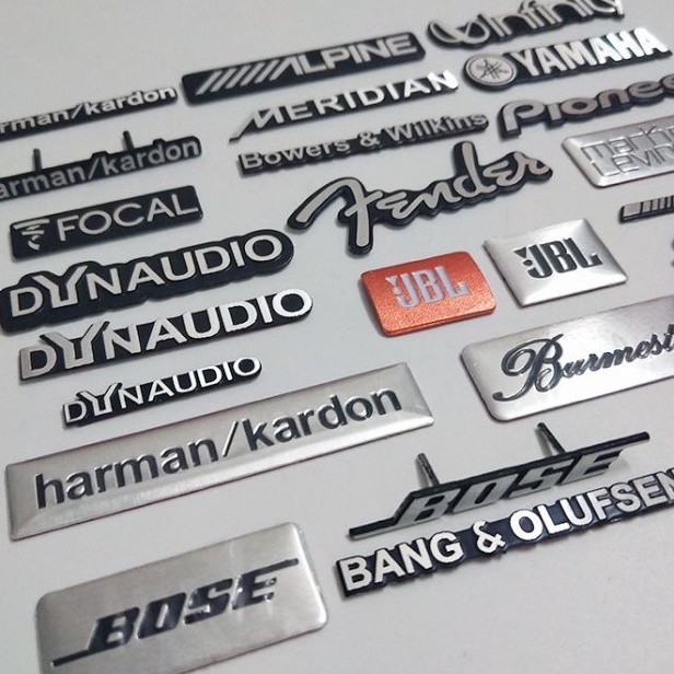 Jual Wah EMBLEM ALUMUNIUM STICKER DECALS 3D LOGO BOSE JBL HARMAN KARDON ...