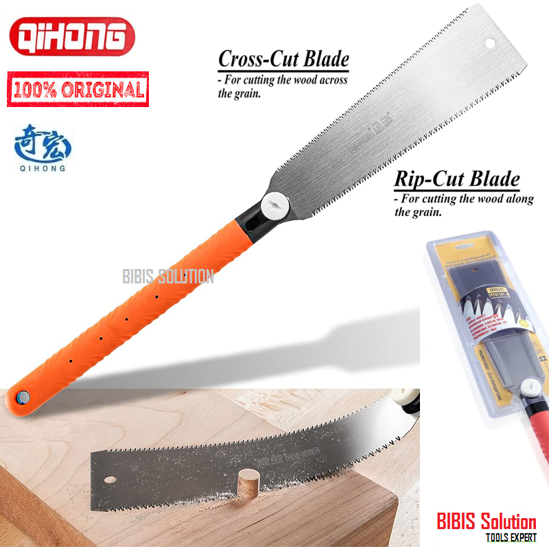 Jual QIHONG Gergaji Jepang Life Saw Razor Saw RYOBA double edge Gergaji ...