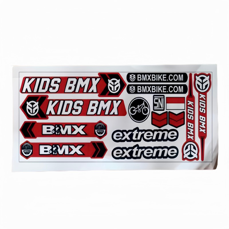 Jual Stiker Sepeda BMX Custom Kids Sticker Striping | Shopee Indonesia