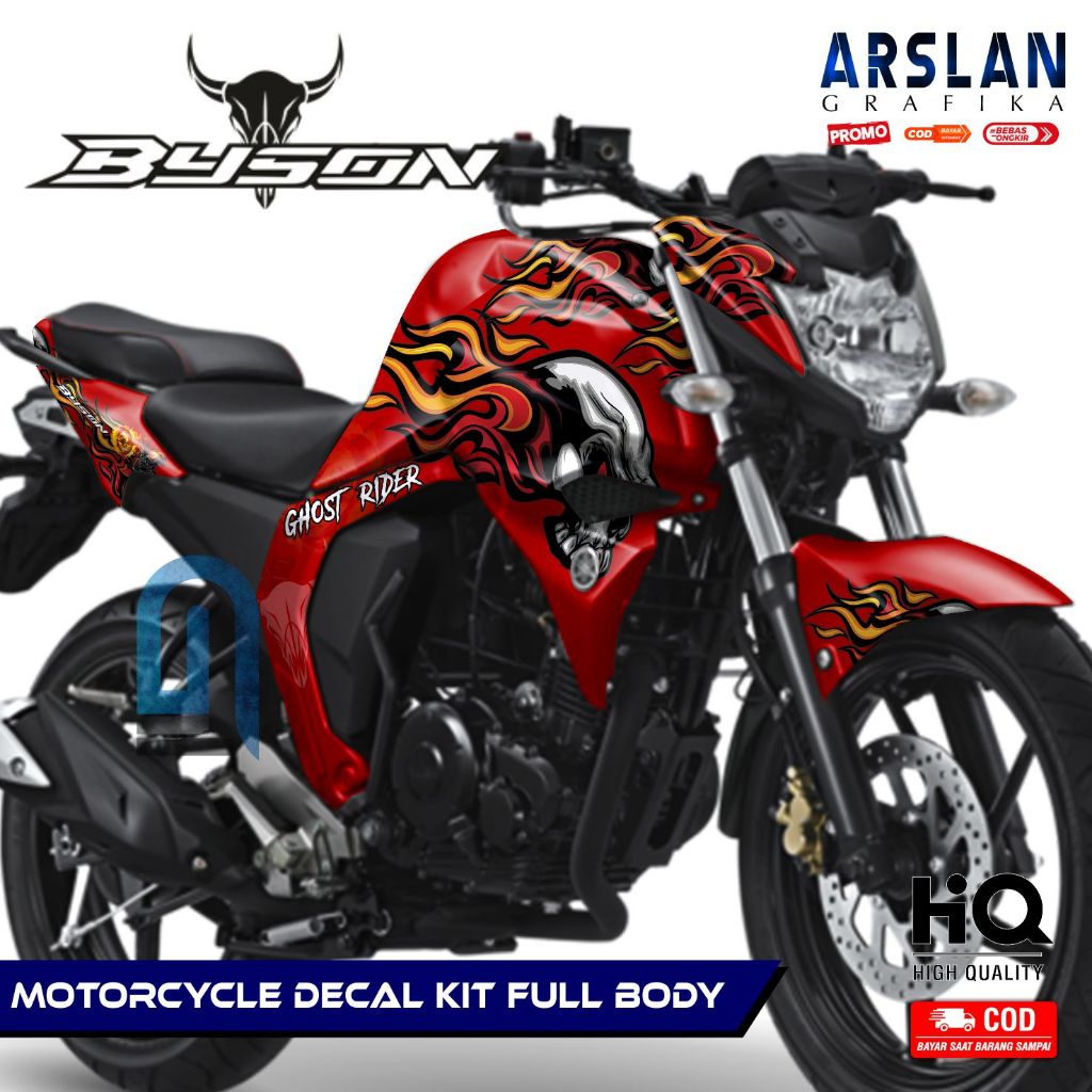 Jual Decal Byson New Decal Byson FI Full Body Stiker Byson Fi Full Body ...