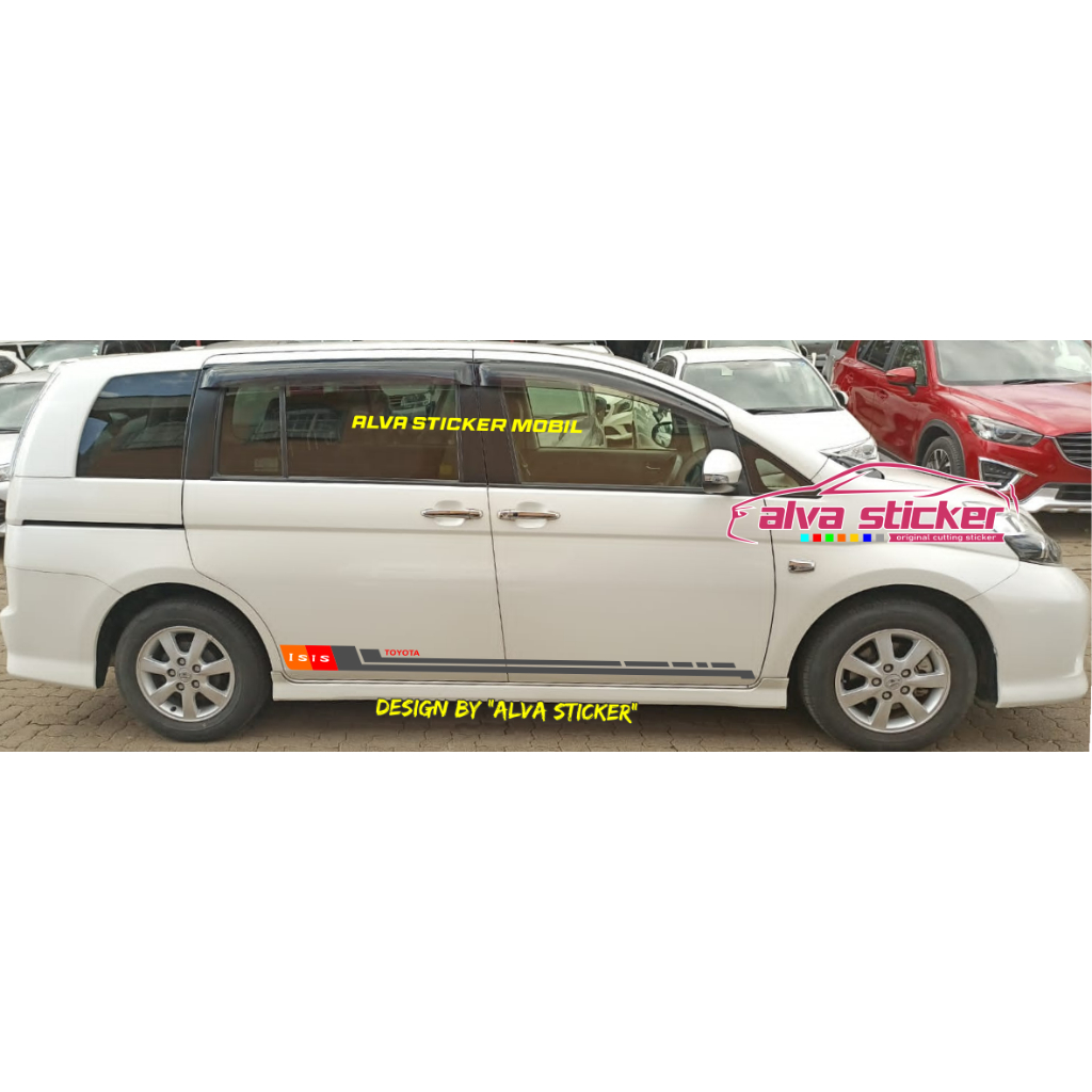 Jual best sticker isis stiker isis list cutting body mobil toyota isis ...