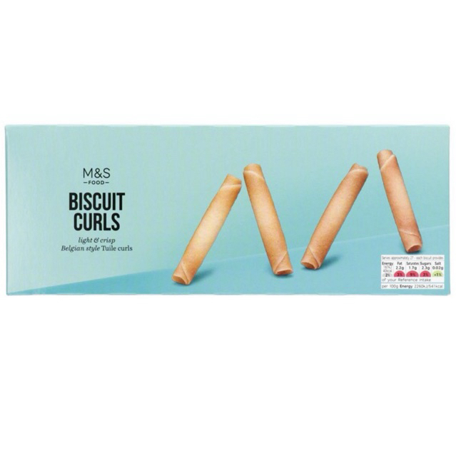 Jual MARKS & SPENCER M&S FOOD Biscuit Curls 200g | Shopee Indonesia