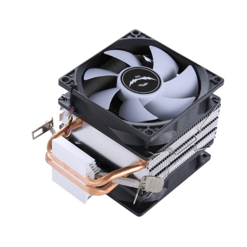 Jual OwL QZ-700 Dual Fan CPU Cooler Heatsink Fan Intel LGA 1700/1200 ...