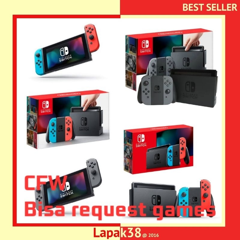 Jual Nintendo Switch V1 V2 Lite Oled cfw ofw full games dan bisa request games | Shopee Indonesia
