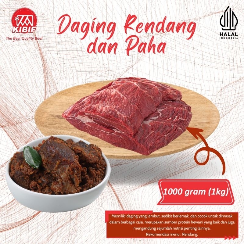 Jual Daging Kepala Sapi / head meat 1 kg | Shopee Indonesia