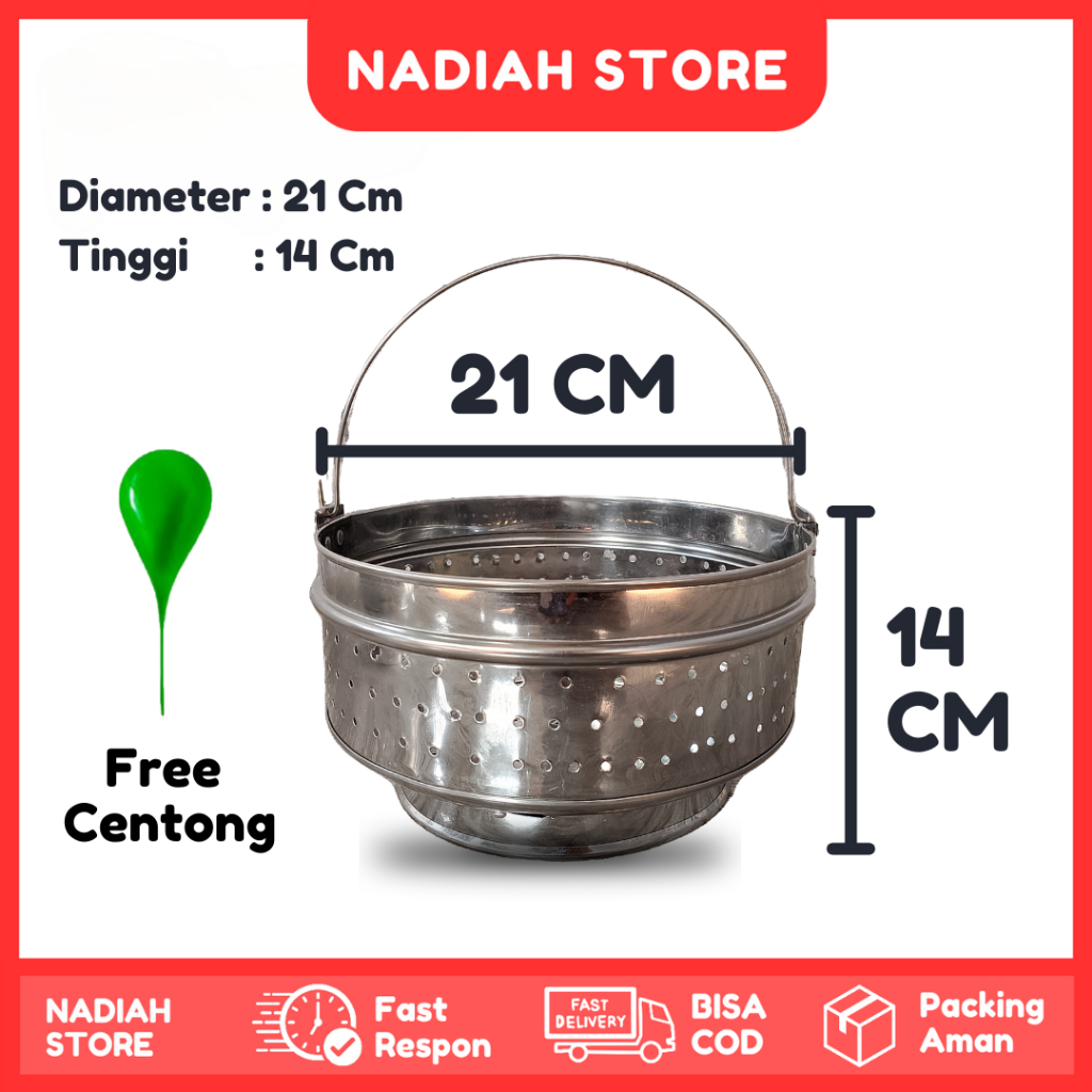 Jual Saringan Magiccom Kukusan Nasi Ukuran 2.5 Liter - 0.6 Liter Bahan ...