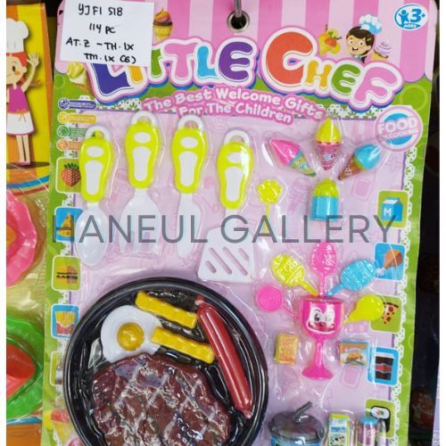 Jual Mainan Satu Set Little Cheff Mainan masak memasak Daging Steak ...