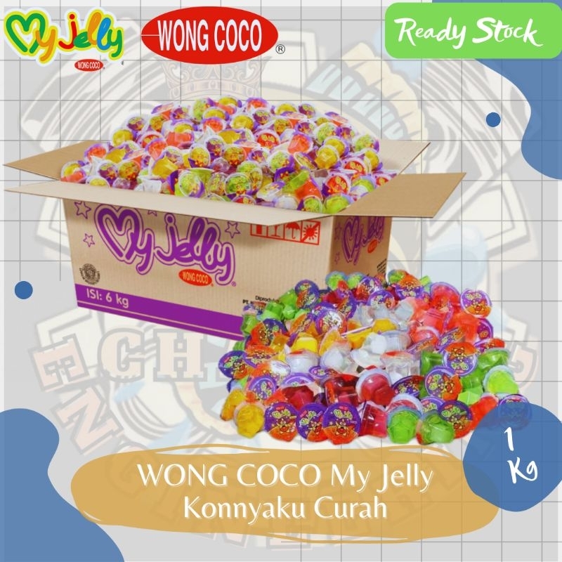 Jual WONG COCO My Jelly Kemasan 1 Kg | Shopee Indonesia