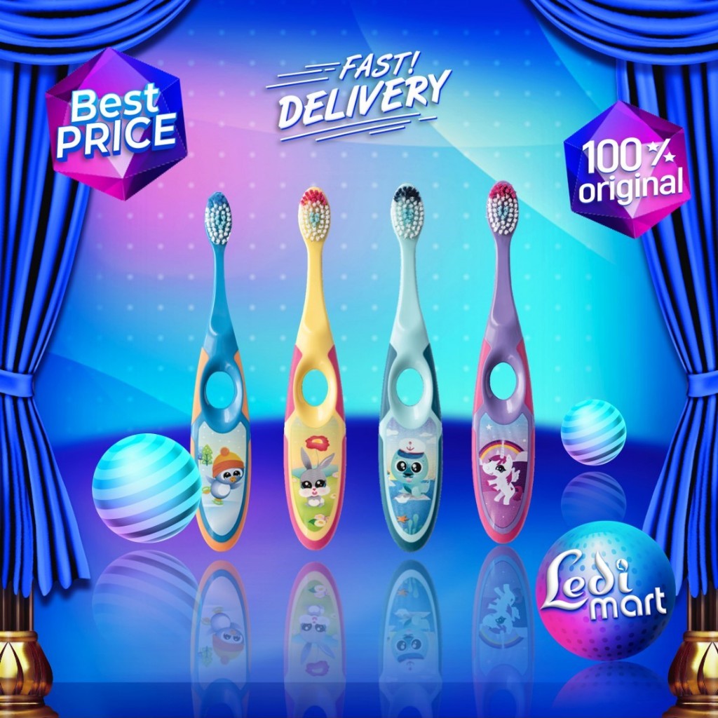 Jual Jordan Oral Care Kids Toothbrush Step 2 Soft | Sikat Gigi Anak ...