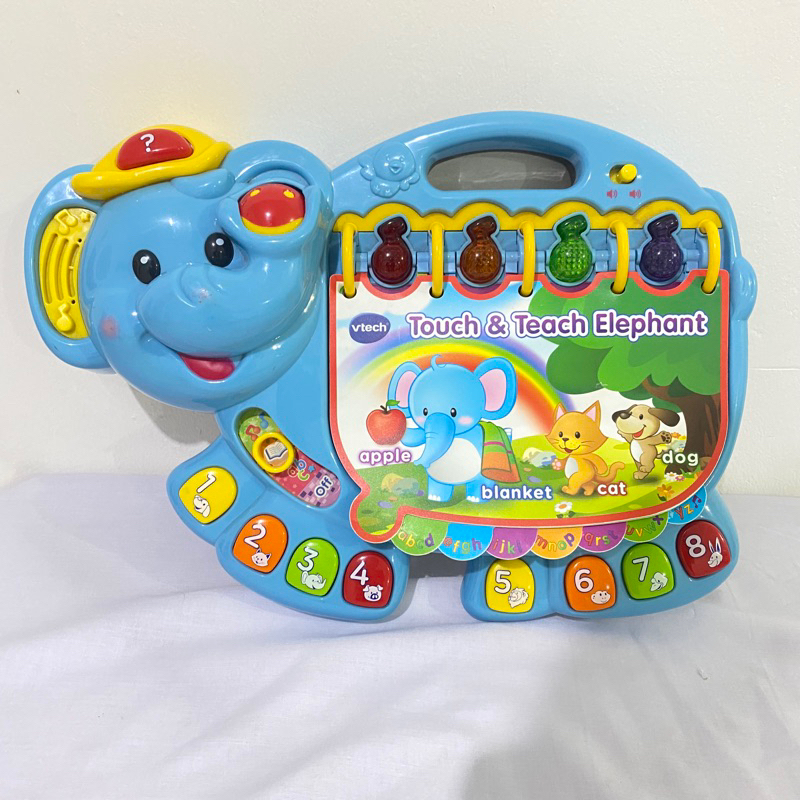 Jual vtech touch and teach elephant | Shopee Indonesia