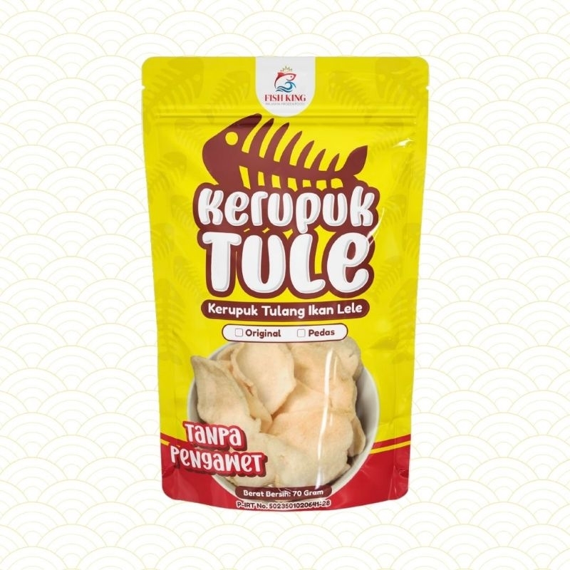 Jual Kerupuk TuLe FISHKING 70 gram Kerupuk Tulang Lele | Shopee Indonesia