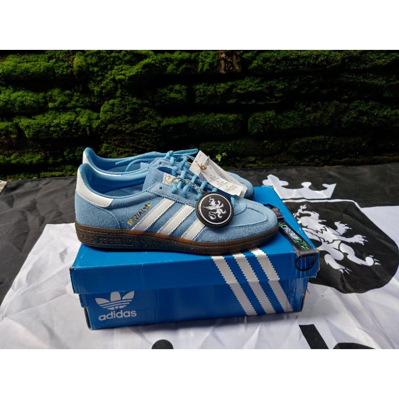 Jual ADIDAS HANDBALL SPEZIAL ICE BLUE | Shopee Indonesia