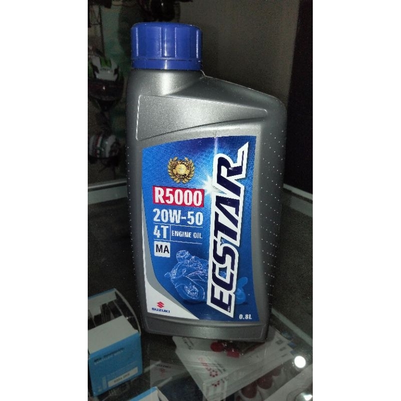 Jual Oli Suzuki SGO Ecstar R5000 20W-50 4T ENGINE OIL MA Oli Mesin ...