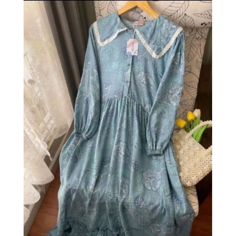 Jual SABINE DRESS AZURA BY HAIDEORLIN (KUOTA LIMITED) | Shopee Indonesia