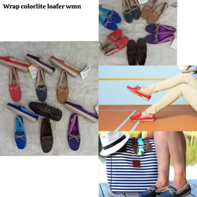 Jual CROCS WRAP COLORLITE LOAFER FLAT WOMAN SEPATU WANITA MUKASIN ...