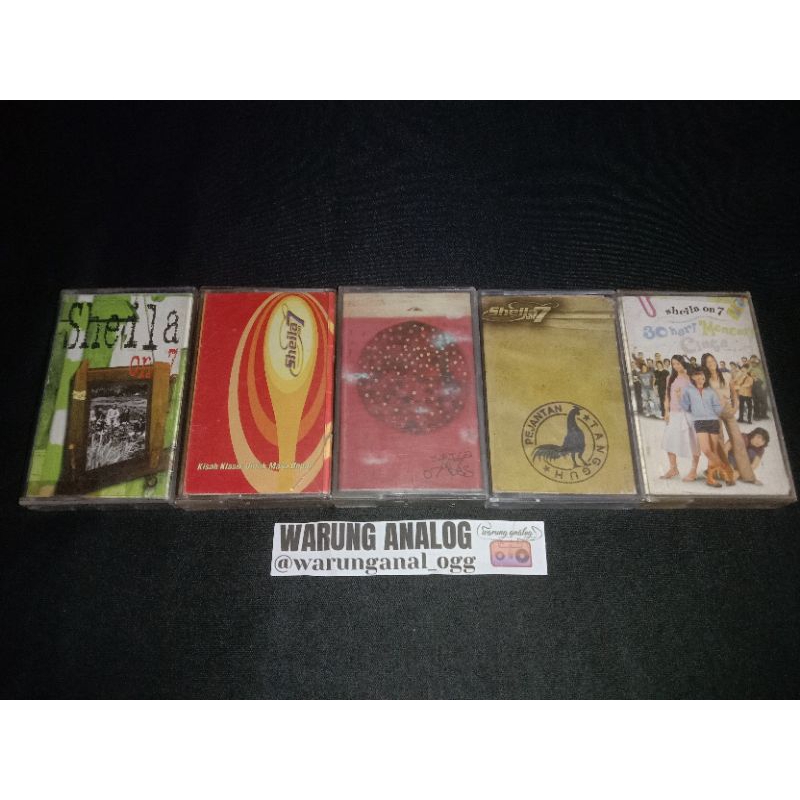 Jual BACA DESKRIPSI! [PAKET] Kaset Pita Sheila on 7 (SO7) (5 album) | Shopee Indonesia