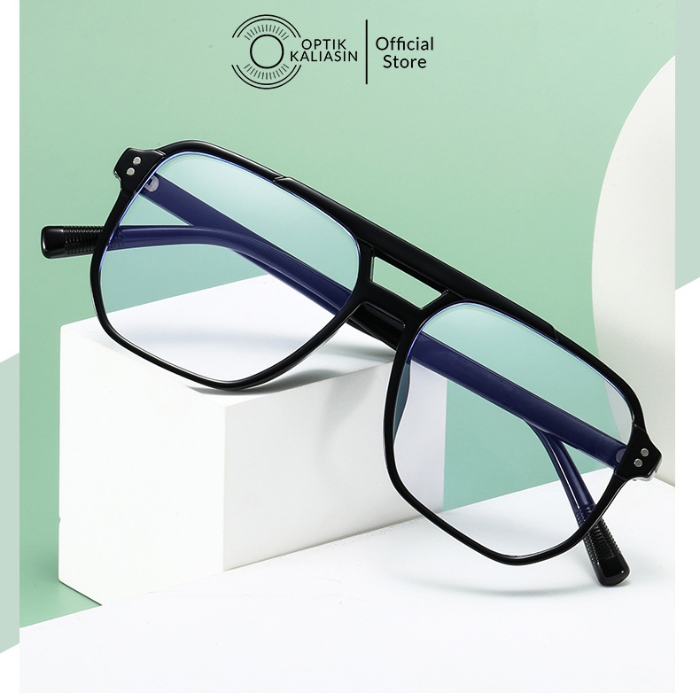 Jual OPTIK KALIASIN - Frame Kacamata pria wanita aviator vintage oldies kotak minus anti radiasi ...