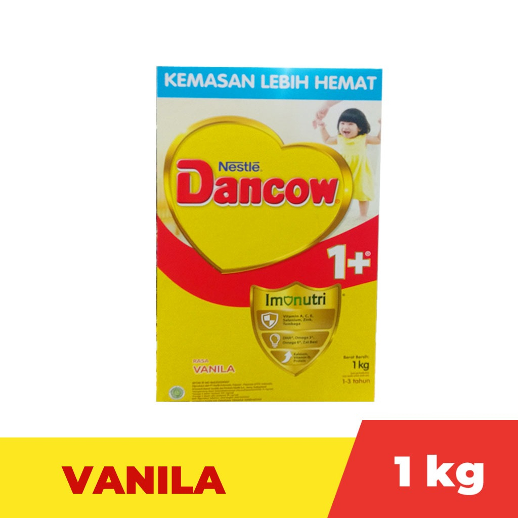 Jual Dancow 1+ Madu Vanila 1Kg Kemasan Baru | Shopee Indonesia