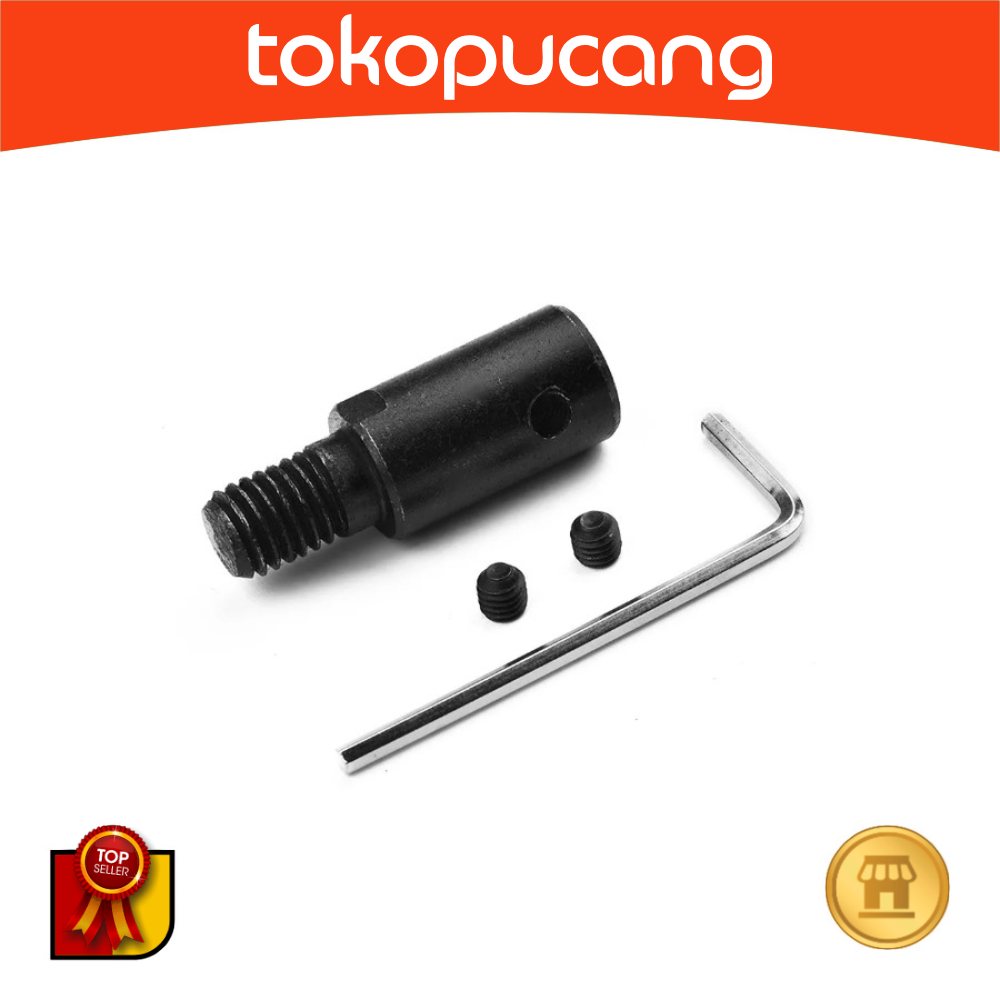 Jual Adapter Chuck Drill Bor M10 Cutting Saw 4 inch + Baut L - 5mm ...