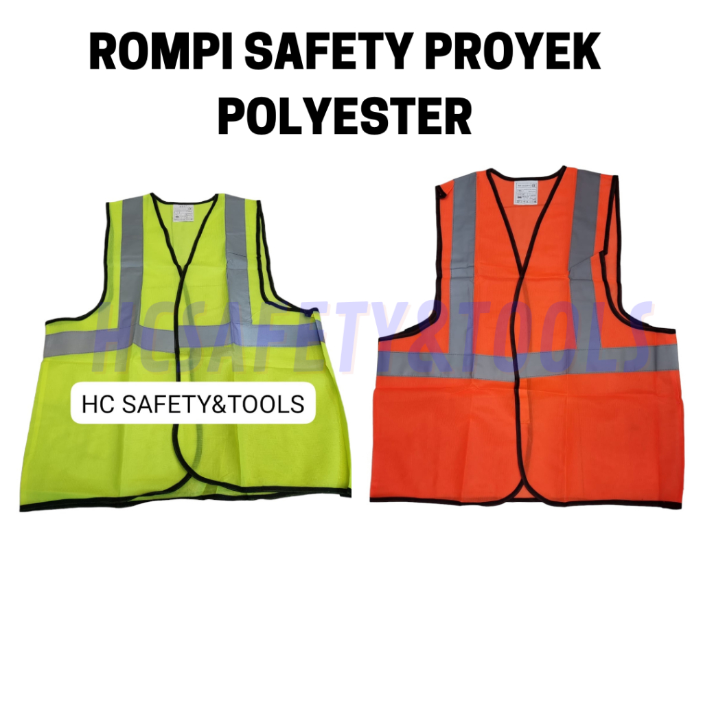 Jual ROMPI SAFETY PROYEK POLYESTER | Shopee Indonesia