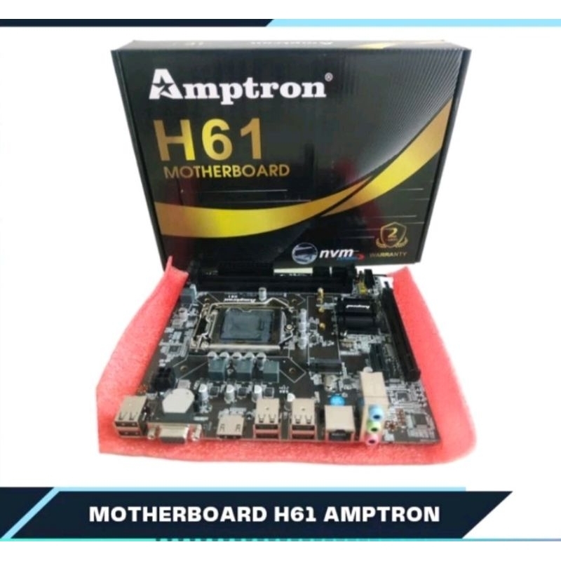 Jual MOTHERBOARD VARRO H61 CHIPSET B75 VGA HDMI + SLOT M2 NVME BARU ...