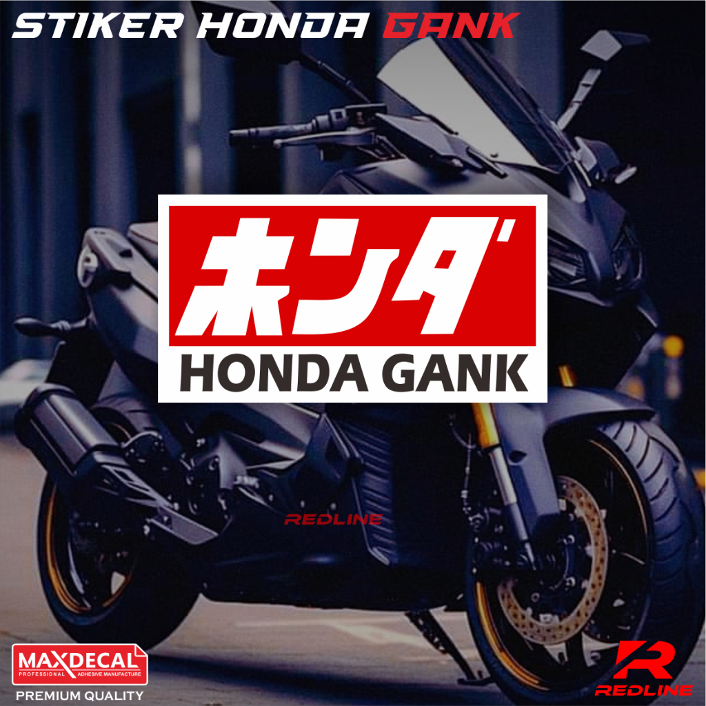 Jual STIKER HONDA GANK | Shopee Indonesia