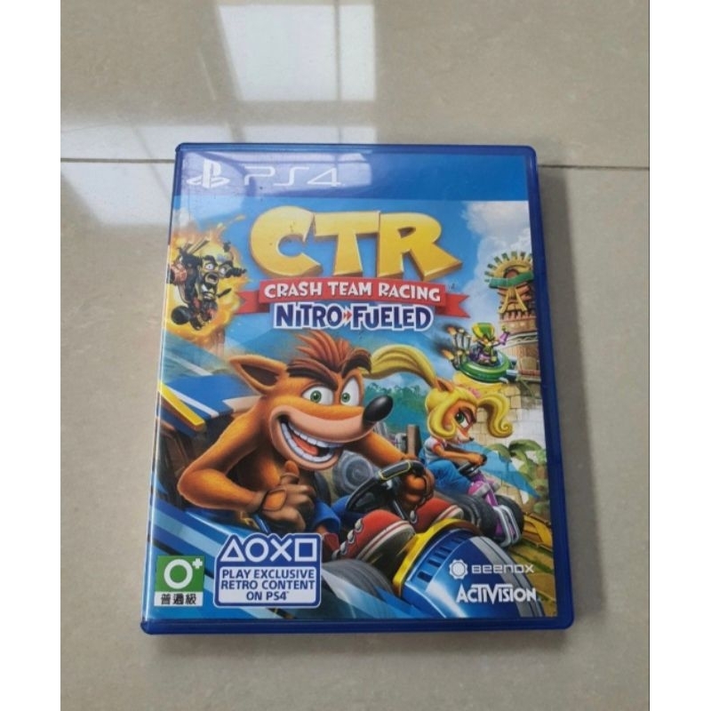 Jual CTR PS4 CD Original Playstation 4 Crash Team Racing Nitro Fueled ...