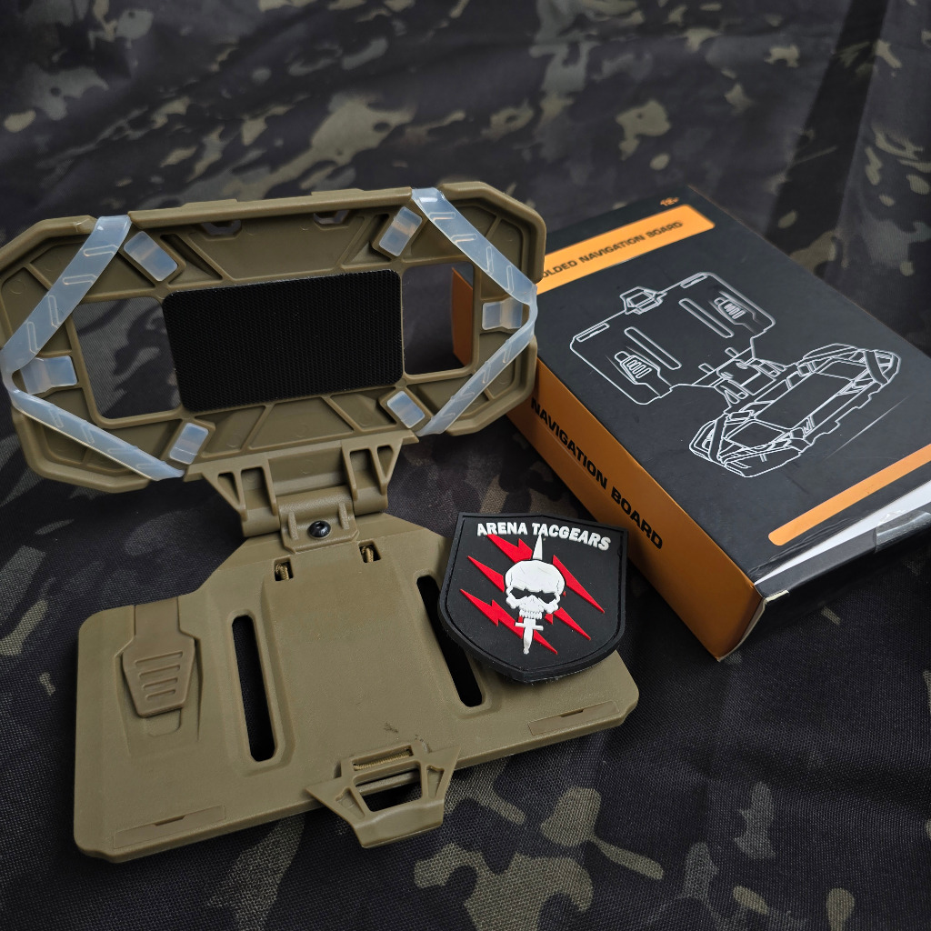 Jual Tactical MOLLE Mobile Phone Carrier Folded Navigation Board Holder ...