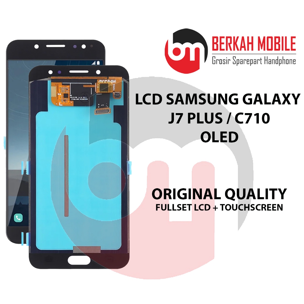Jual LCD SAMSUNG J7 PLUS / C710 OLED Original Fullset Touchscreen ...