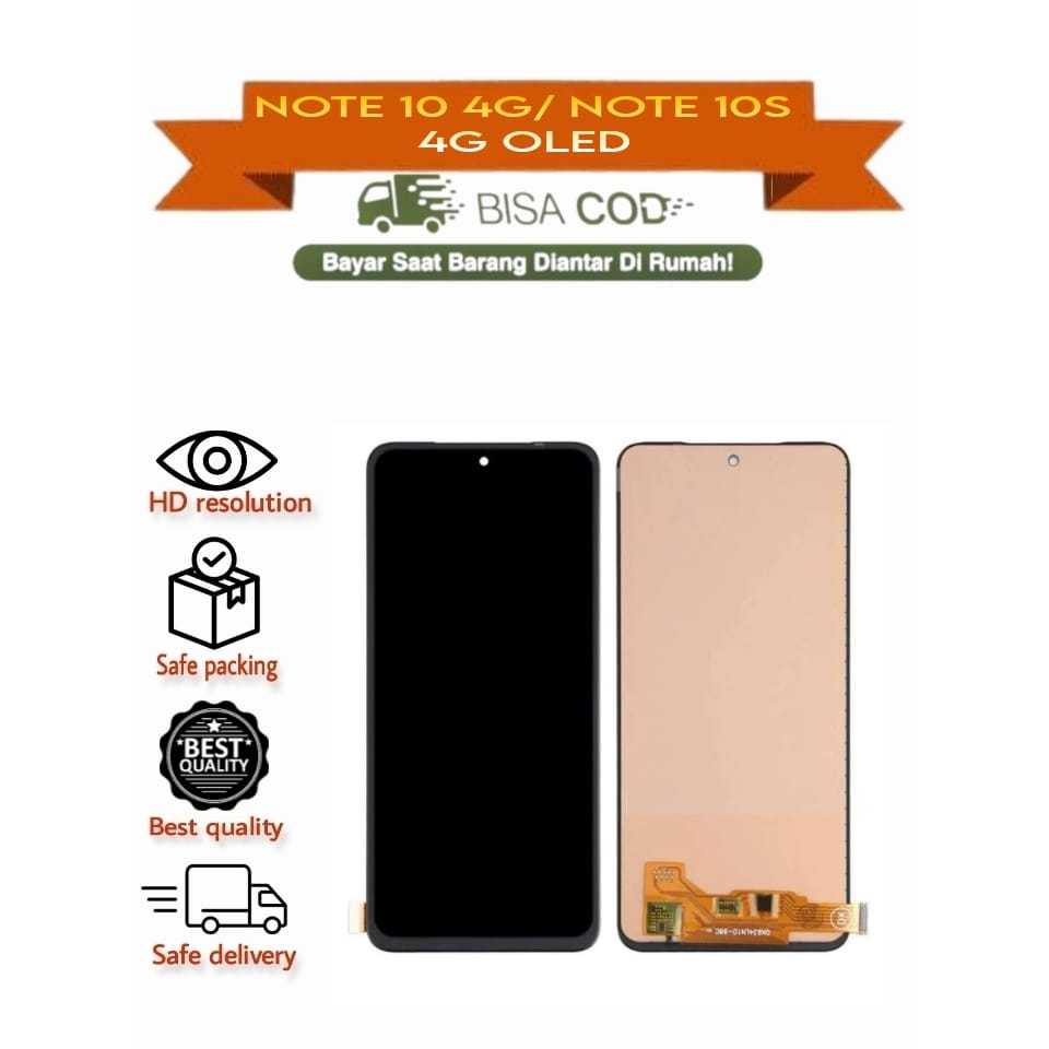 Jual LCD XIAOMI REDMI NOTE 10 4G /NOTE 10S 4G OLED | Shopee Indonesia