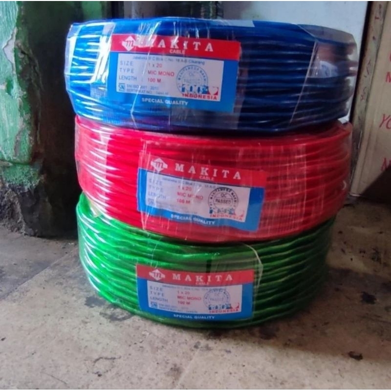 Jual kabel mic mono makita 100m | Shopee Indonesia