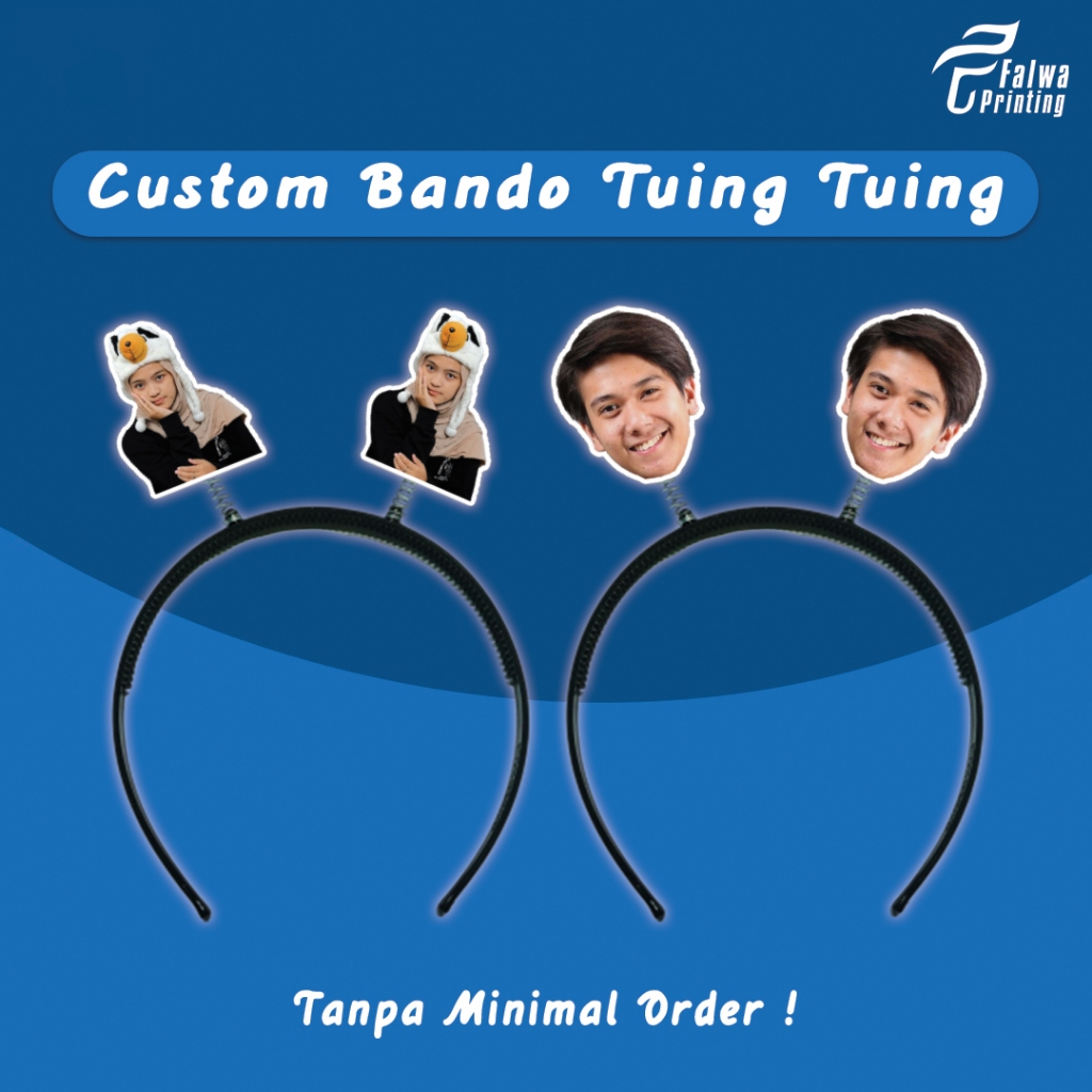 Jual Bando Tuing Tuing Custom Muka Untuk Kado Ulang Tahun & Wisuda ...