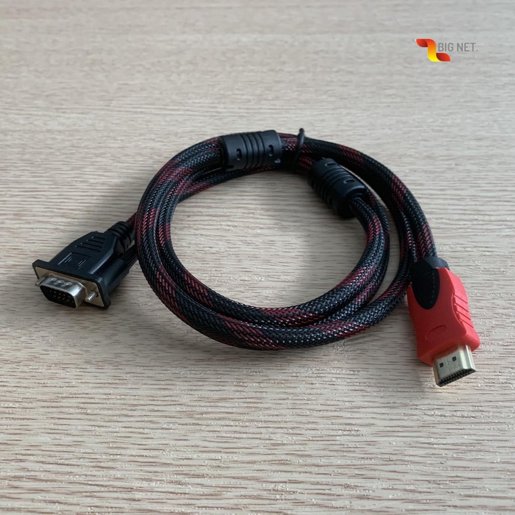 Jual KABEL HDTV TO VGA-1.5Meter# HDmi TO VGA-1.5M | Shopee Indonesia