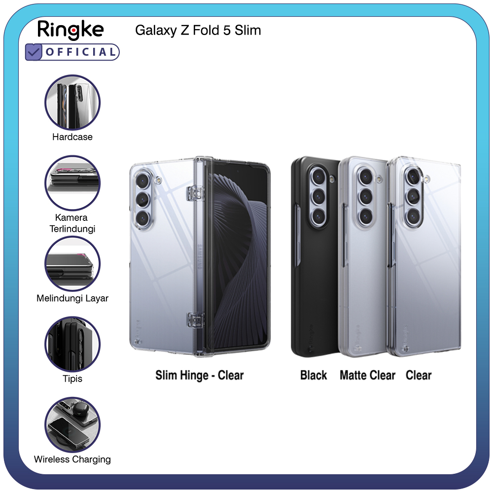 Jual Ringke Samsung Z Fold 5 Slim Casing Tipis Anti Banting Crack Armor ...