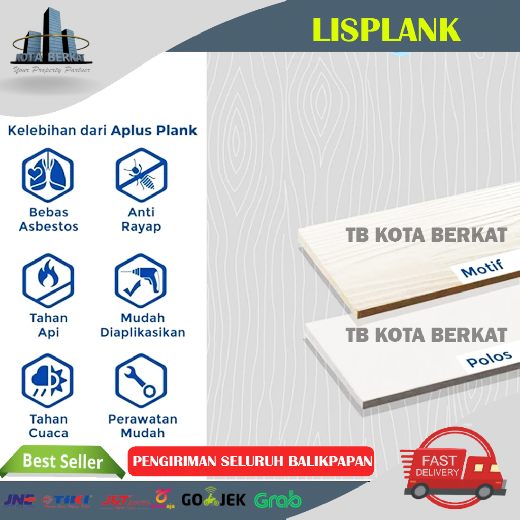 Jual LISPLANK POLOS / MOTIF APLUS | Shopee Indonesia
