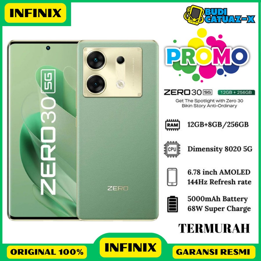 Jual INFINIX ZERO 30 5G RAM 12GB - 256GB GARANSI RESMI BY INFINIX | Shopee Indonesia